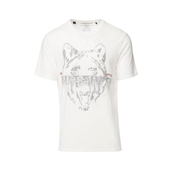 商品名:  Buffalo David Bitton Men's Short Sleeve Logo Tee, Milk Wolf Graphicブランド: Buffalo David Bitton商品サイズ: XX-Large高さ: 36...