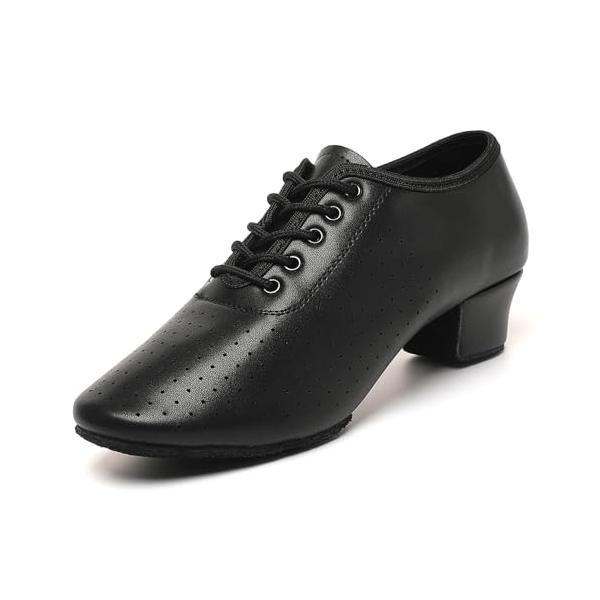 商品名:  foralod Dance Shoes for Women, Lace-up Black Jazz Shoes, Professional Latin Dance Heels, Ballroom Salsa Dance Shoe...