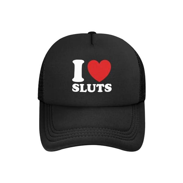 商品名:  Renzund I Love Sluts Hat Funny Gift Baseball Cap for Men Women Blackブランド: Renzund商品サイズ: One Size重量: 104g商品番号: 色: B...