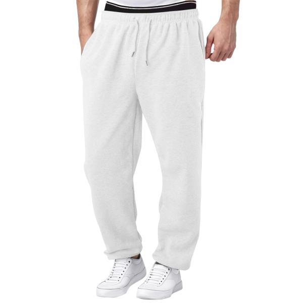 商品名:  Mens Sweatpants with Pockets, Men's Cargo Sweatpants Loose Fit Pants Joggers for Men with Pockets, Open Bottom Dra...