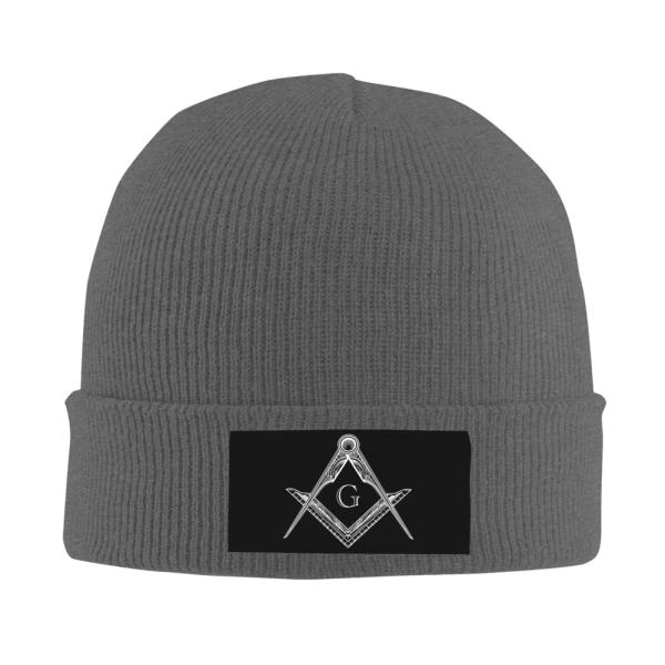 商品名:  Freemason Symbol Square Compass G Lodge Masonic Beanie Hat Women Knitted Hat Skull Cap Men Knit Slouchy Hat Deep H...