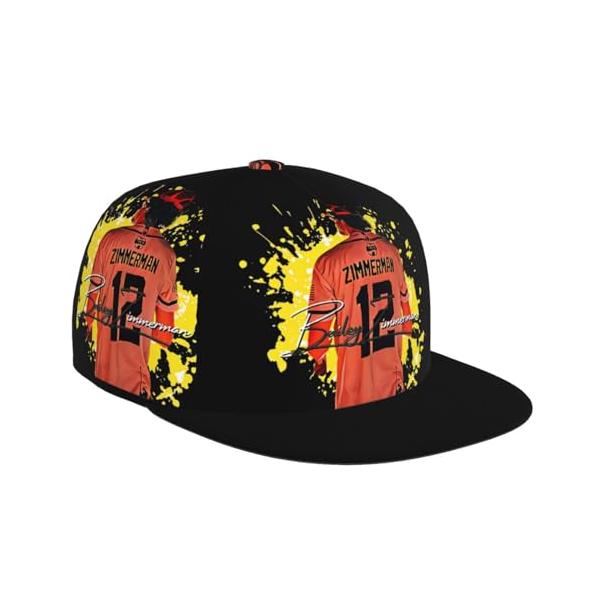 商品名:  TUNLEY Bailey Singer Zimmerman Hat Flat-Brimmed Baseball Cap Dad Ball Hat Snapback Hip Hop Cap for Men and Women B...