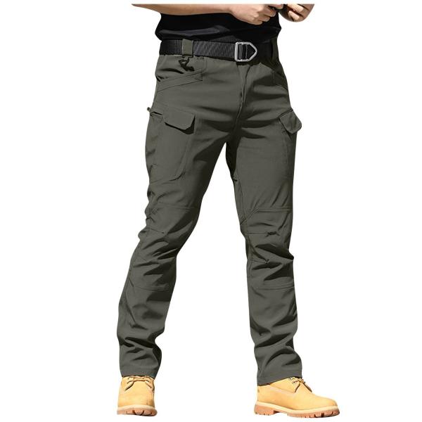 商品名:  Pants for Men Big and Tall Funny Joggers Work Cargo Joggers Casual Hiking Multi Pockets Baggy Work Pants Men Sprin...