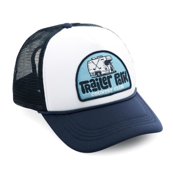 商品名:  MADSON GOLF Trailer Park Country Club Funny Cool Golfing Hat Embroidered Patch Mesh Back Trucker Snapback Hats Cap...