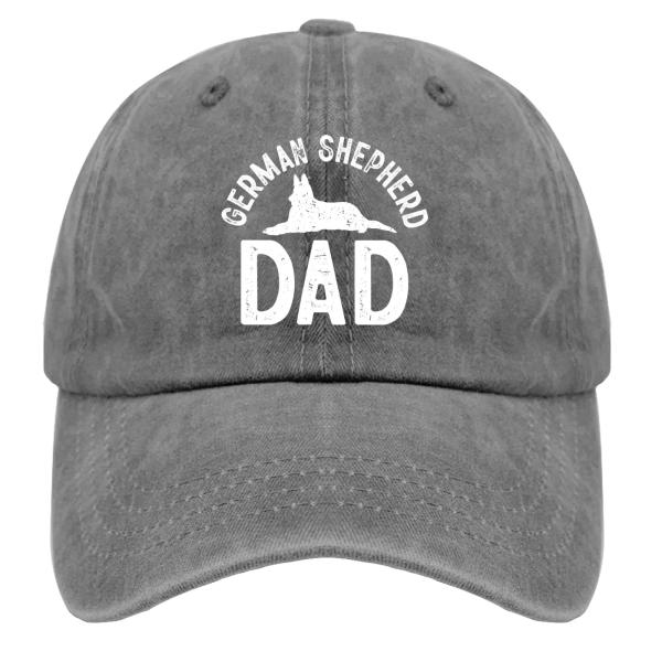 商品名:  JUSWEDO German Shepherd Dad Hats Mens Running Hat Pigment Gray Men's Hats Gifts for Him Workout Capsブランド: JUSWEDO商...