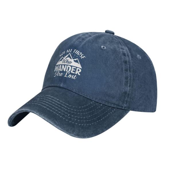 商品名:  Hiker Not All Those Who Wander are Losts Hat for Men Baseball Caps with Design Caps Navy Blueブランド: Qioesotry商品サイズ:...