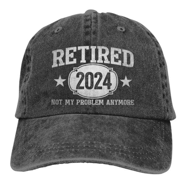 商品名:  ZRBLWZ Funny Retirement Gift for Men's 2024 Hat for Women Gifts for Birthday Hat Retired 2024 Baseball Cap (US, Al...