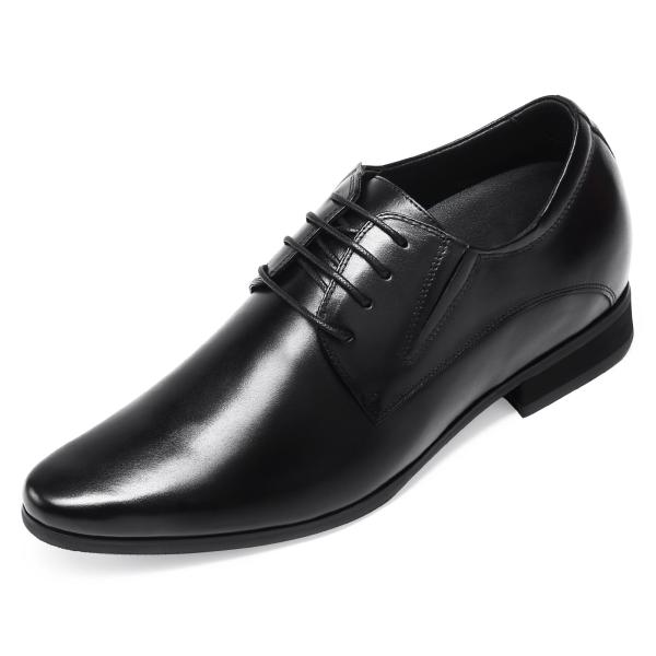 商品名:  CHAMARIPA Men's Oxford Height Increasing Elevator Shoes Tuxedo Dress Shoes Genuine Leather 3.15'' Taller Blackブランド...