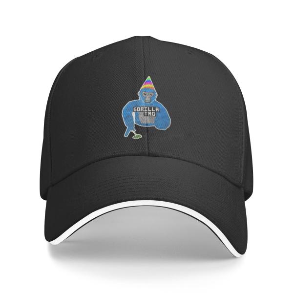 商品名:  Gorilla Tag Baseball Cap Golf Dad Hat Truck Hat Adjustable Hats for Men Women Blackブランド: Rompe商品サイズ: Medium商品番号: 色...