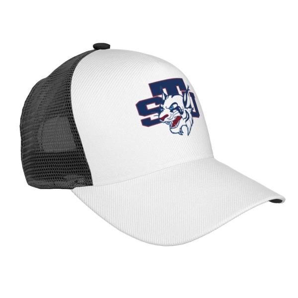 商品名:  University of St Thomas Mesh Baseball Hat Golf Sun Capsfishing Dad Hats Adjustable for Men Women Blackブランド: ESITIT...
