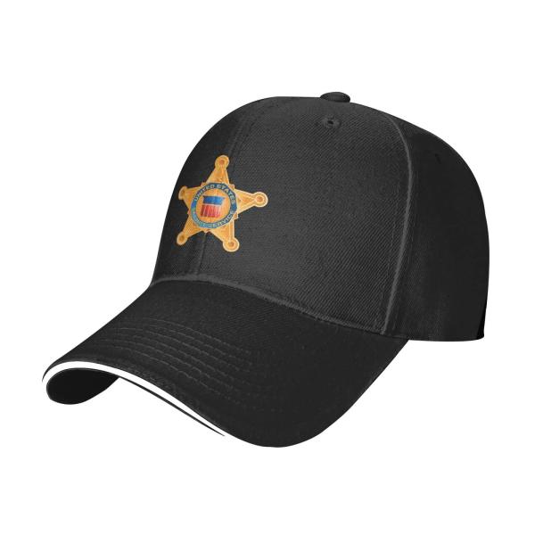 商品名:  Logo of The United States Secret Service Baseball Cap for Men Women Adjustable Funny Dad Hat Blackブランド: QIZYOQA商品サ...