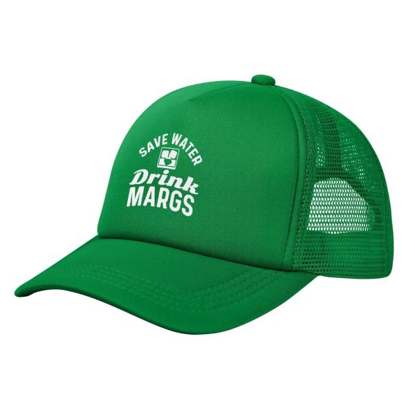 商品名:  Save Water Drink Margs Hats Classic Mesh Trucker Hat for Men Women Adjustable Green Baseball Capブランド: Generic商品サイズ...
