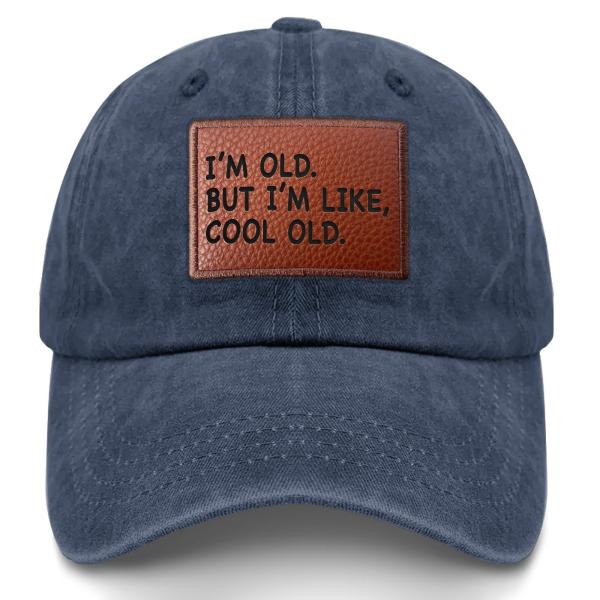商品名:  I'm Old but I'm Like Cool Old Hat Trucker Hat Women Vintage Mesh Cap for Summerブランド: Philysonic商品サイズ: One Size高さ: ...