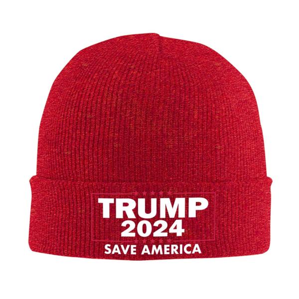 商品名:  Beanie,Trump 2024 Save America Beanie Hat Women Skull Cap Men Knit Hat Winter Slouchy Hat Knitted Hat Hedging Cap ...