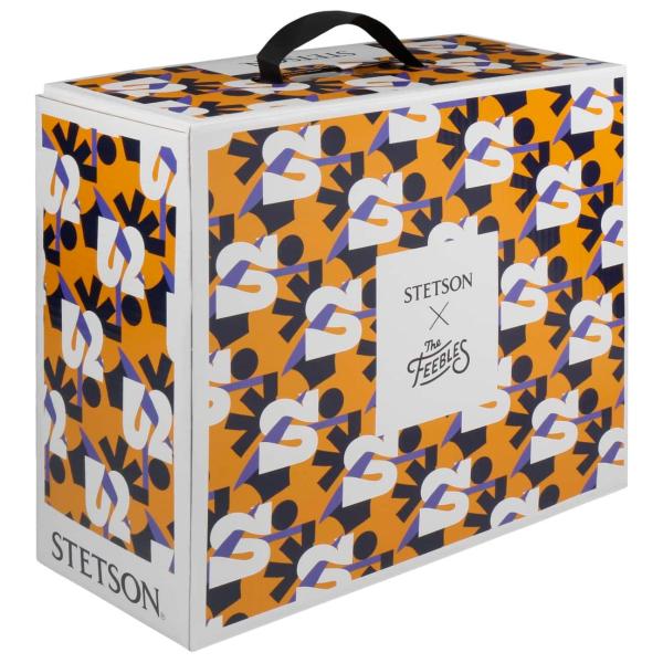商品名:  Stetson X The Feebles Hat Box Women/Men orange One Sizeブランド: Stetson商品サイズ: Taglia unica高さ: 20cm横幅: 31cm奥行: 32cm重量:...