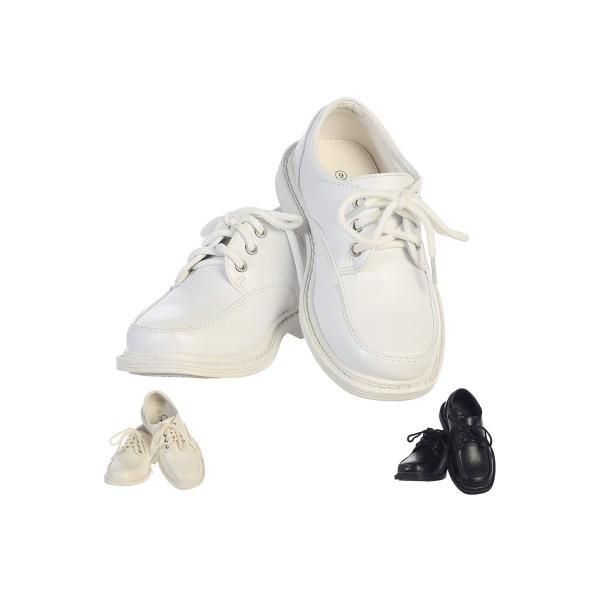 商品名:  Toddler Boys Dress Shoes White Size 9 Baptism 1st first communion Little Kids Tuxedo Kid Oxford Loafers Ring Beare...