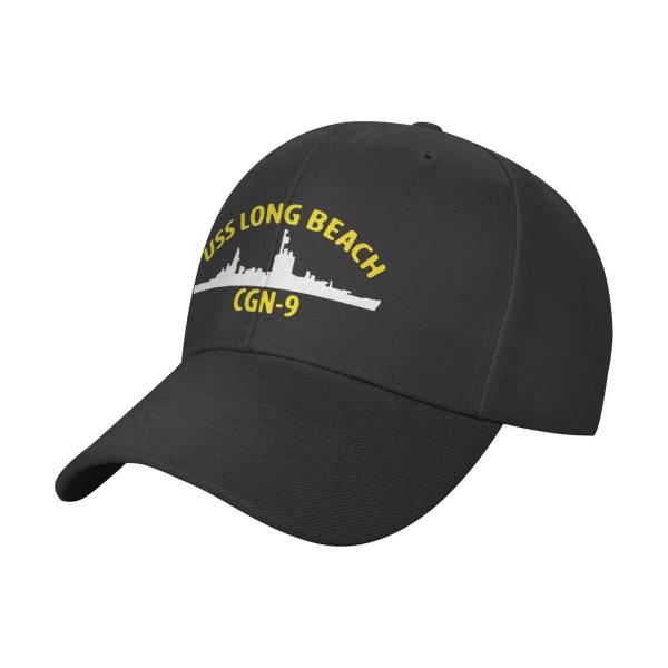 商品名:  FERALL USS Long Beach CGN 9 Baseball Cap Adjustable Dad Hat Snapback Hats for Men Women Gifts Blackブランド: FERALL商品サ...