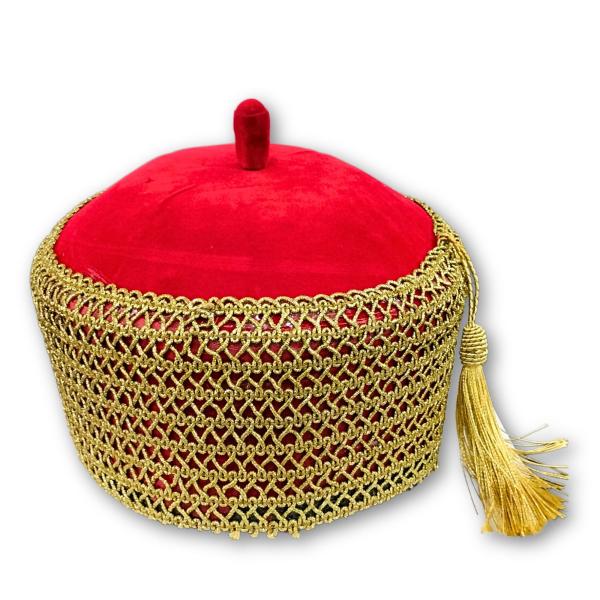 商品名:  Chieftaincy Igbo Cap, High Chief Hat African Uniquely Designed Cap for Wedding, Birthdays, Anniversaries, Christma...