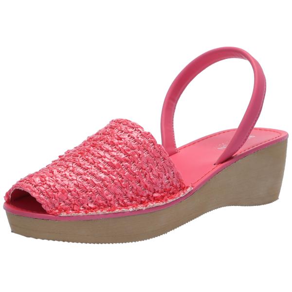 商品名: Kenneth Cole Reaction レディース ファイングラス Wv ウェッジサンダル, ゼラニウム織り, 9 Kenneth Cole REACTION Women's Fine Glass Wedge Sandal, ...