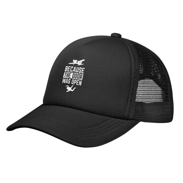 商品名:  KLIUXBF Because The Door was Open Mesh Hat for Men Black Trucker Hats Women Trendy Baseball Capブランド: KLIUXBF商品サイズ:...