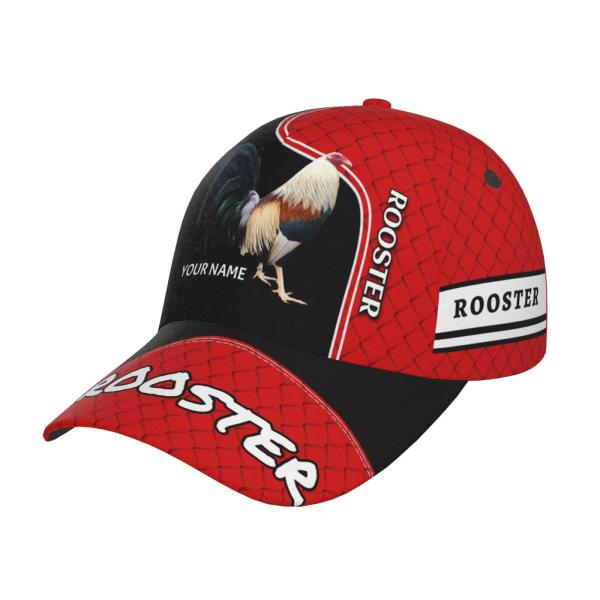 商品名:  Rooster Hat, Personalized Rooster Name Caps, Custom Rooster Hats for Men Women Adjustable Classic Baseball Cap Tru...