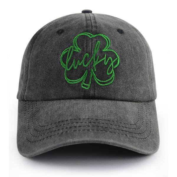 商品名:  St Patricks Day Hats for Women Men, Funny Clover Irish Shamrocks Lucky Baseball Cap, Decorations Gifts for Mom Dad...