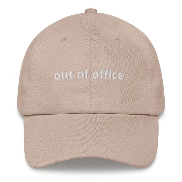 商品名:  Out of Office Dad Hat Funny Dad Hat Humorous Saying Dad hat Stoneブランド: Generic商品サイズ: One Size重量: 94g商品番号: PF65872e...