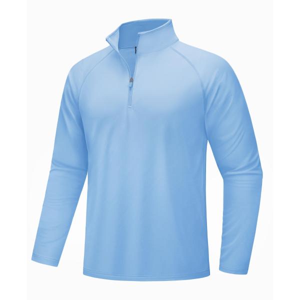 商品名:  MAGCOMSEN Mens 3/4 Zip Pullover Quarter Zip Pullover Men Fleece Lined Golf Pullovers For Men Polyester Sweatshirt ...