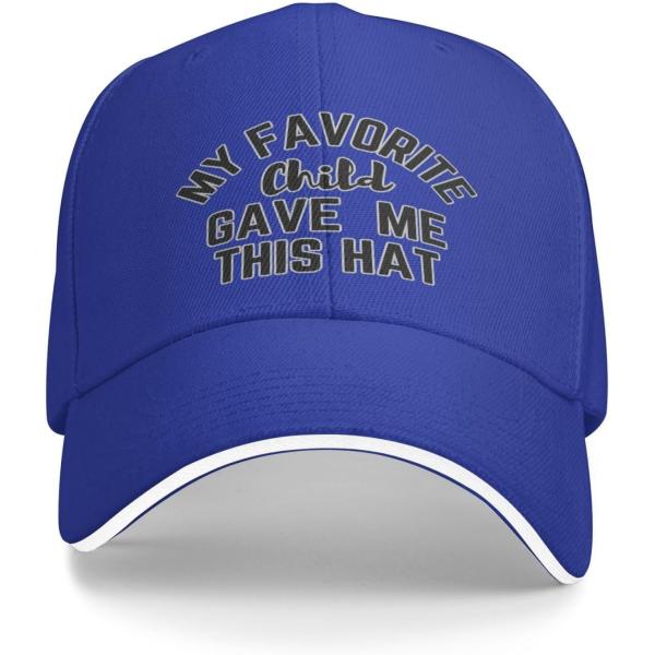 商品名:  My Favorite Child Gave Me This Hat Best Dad Ever Hat World Dad Mom Hat Son Men Women Baseball Caps Funny Trucker H...