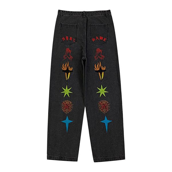 商品名:  Jeans for Men Slim Fit, Mens Black Skinny Slim Fit Stretch Straight Leg Fashion Jeans Pants Elastic Waist Trousers...