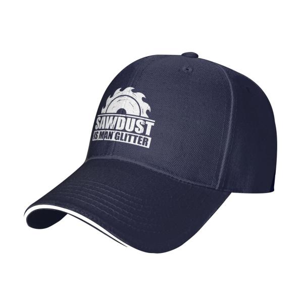 商品名:  Generic Sawdust is Man Glitter Cap Classic Baeball Cap Low Profile Dad Hat for Women Men Navy Blueブランド: Generic商品サ...