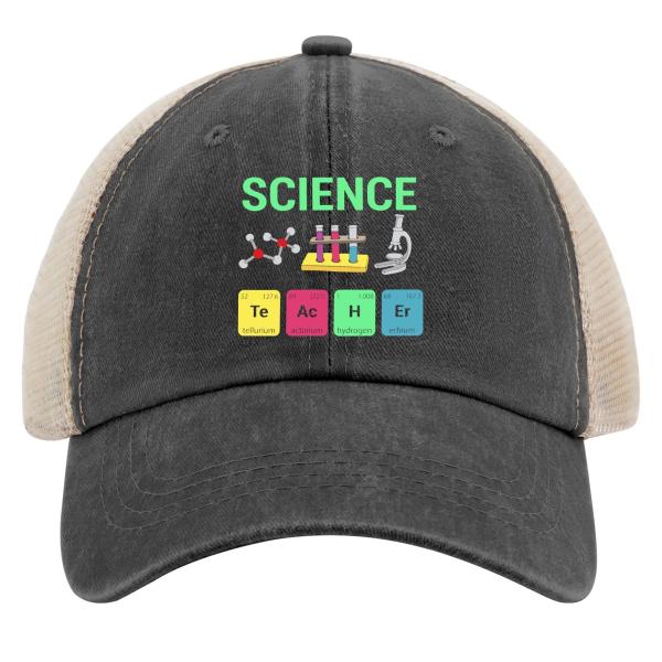 商品名:  NEUTRAZIDE Science Teacher Chemist Physicist Hats for Women Baseball Cap Cool Washed Dad Hat Light Weightブランド: NEU...