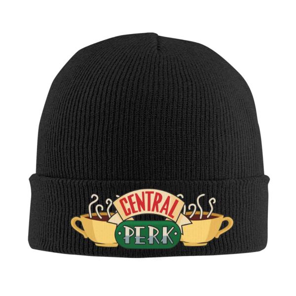 商品名:  COKYIS Friends Tv Show Central Perk Beanie Hat for Men and Women Winter Warm Hats Knit Slouchy Thick Skull Cap Bla...