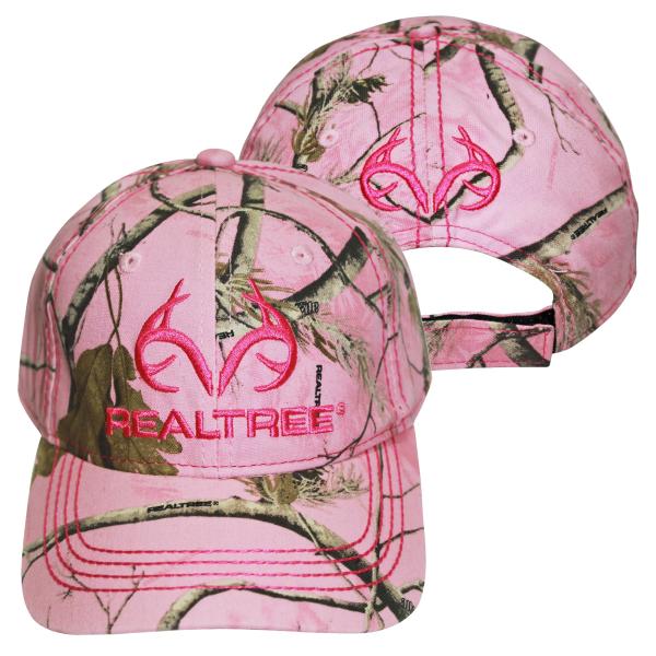 商品名:  Realtree AP Pink Hunting Camo Hot Pink Antler Logo Cap Hat - Wicking Sweatband, 6 Panel, Low Crown, Vel-cro, Ladie...