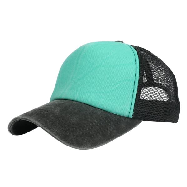 商品名:  Womens Mesh Baseball Cap Adjustable Quick Drying Hat Color Block Mesh Patchwork Caps Summer Beach Trucker Caps Lig...