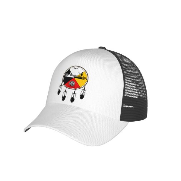 商品名:  SIYTUAU Flag of The Sokaogon Chippewa Community Baseball Cap Adjustable for Men Women Breathable Mesh Back Basebal...