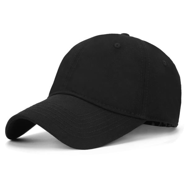 商品名:  Hotme Oversize XXL 100% Cotton Baseball Cap for Men Women, Extra Large Baseball Hat for Big Heads 23.6"-25.6", Adj...