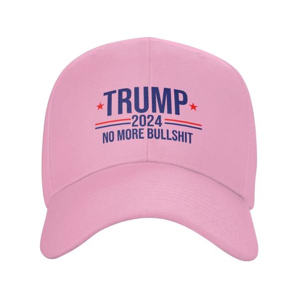 商品名:  Trump 2024 No More Bullshit Baseball Caps for Men Women Hat Adjustable Cap Trucker Hats Dad Cap Pinkブランド: MULIHU商品...