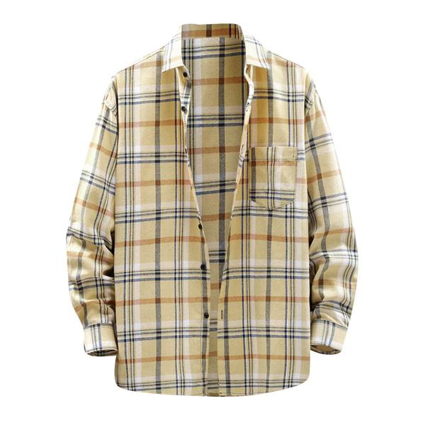 商品名:  Shirts for Men Long Sleeve Plaid Oversized Dress Shirts White Button Down Shirt Golf Graphic Plus Size Tees Sports...