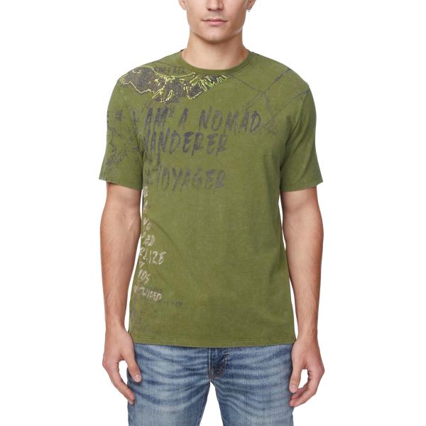 商品名:  Buffalo David Bitton Men's Short Sleeve Crew Neck Graphic Tee, Sphagnumブランド: Buffalo David Bitton商品サイズ: Small高さ: 3...