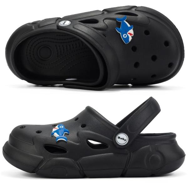 商品名:  UPSOLO Boys Girls Clogs Kid's Garden Shoes Cute Cartoon Slides Sandals Slip-on Lightweight Indoor Outdoor Beach Wa...