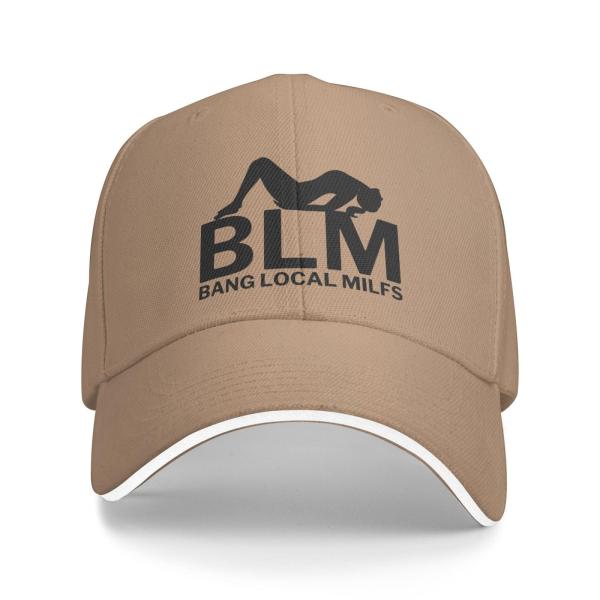 商品名:  Bang Local Milfs Hat BLM Hat for Men Women Baseball Cap Gift Funny Fashion Trucker Hat Naturalブランド: Oingoo商品サイズ: O...