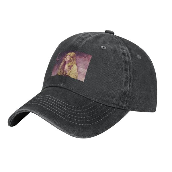 商品名:  BHAGYASHREE Stevie Music Nicks Baseball Cap for Men &amp; Women Adjustable Dad Hats Washed Plain Trucker Hats Blac...