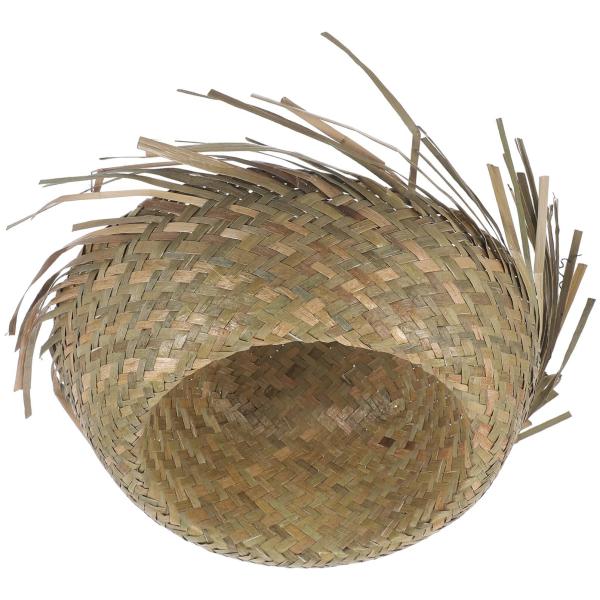 商品名:  GALPADA Beachcombers Straw Hat Hawaiian Luau Hat Farmers Hat Straw Costume Hat Funny Party Hat for Men Women Mexic...