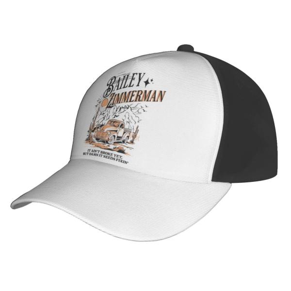 商品名:  NALVAAZHVU Bailey Music Zimmerman Singer Baseball Cap Trucker Hat Adjustable Classic Print Baseball Caps Hats for ...