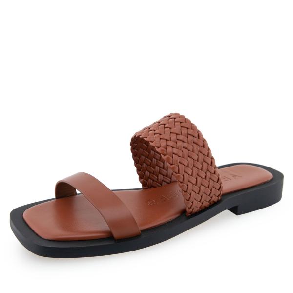 商品名: Aerosoles レディース St.Lukes スライドサンダル, ジンジャーブレッドPu。, 9.5 Aerosoles Women's ST.Lukes Slide Sandal, Ginger Bread PU, 9.5ブ...