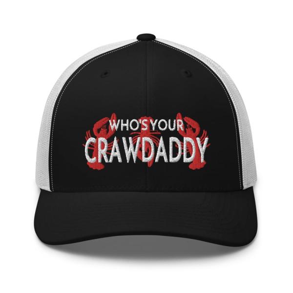 商品名:  Who's Your Crawdaddy Funny Crawfish Fishing Trucker Hat for Men Women (Cotton Blend, Black/White)ブランド: Generic商品サイ...