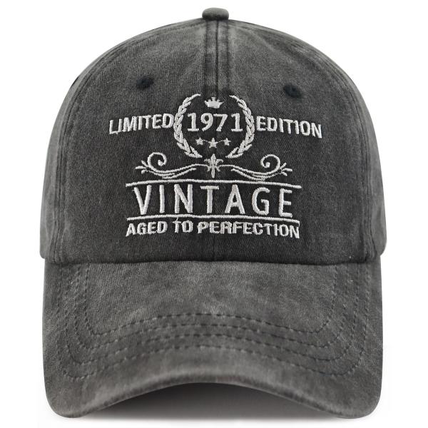 商品名:  Xpayzere Happy 53th Birthday Decorations Baseball Cap for Men Women, Funny Embroidered Limited Edition 1971 Hat, 5...