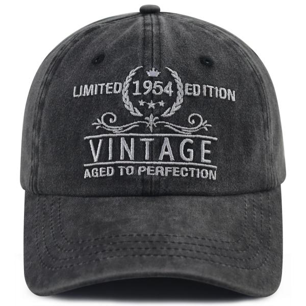 商品名:  Gxaxyoupe 70th Birthday Gifts for Women Men, Funny Embroidered Limited Edition 1954 Hat, 70 Years Old Birthday Par...