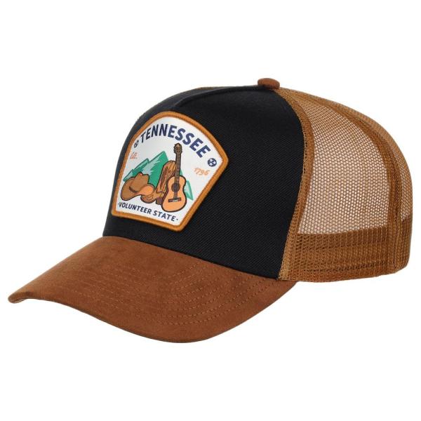 商品名:  Local Crowns Tennessee Local Patch Two-Tone Trucker Adjustable Snapback Hat blk/BRNブランド: Local Crowns商品サイズ: One Si...